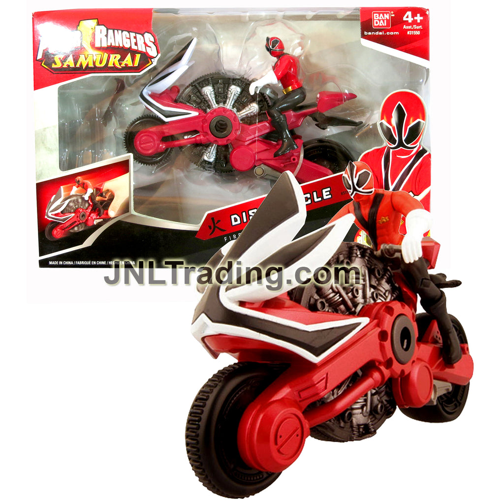 Year 2011 Power Rangers Samurai Series Action Vehicle Set - FIRE DISC ...