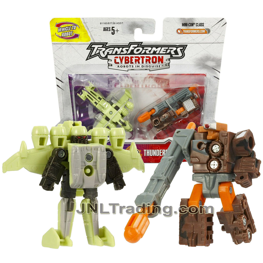 Year 2005 Transformers Cybertron Series 2 Pk Mini-Con Class 2.5 Inch T ...