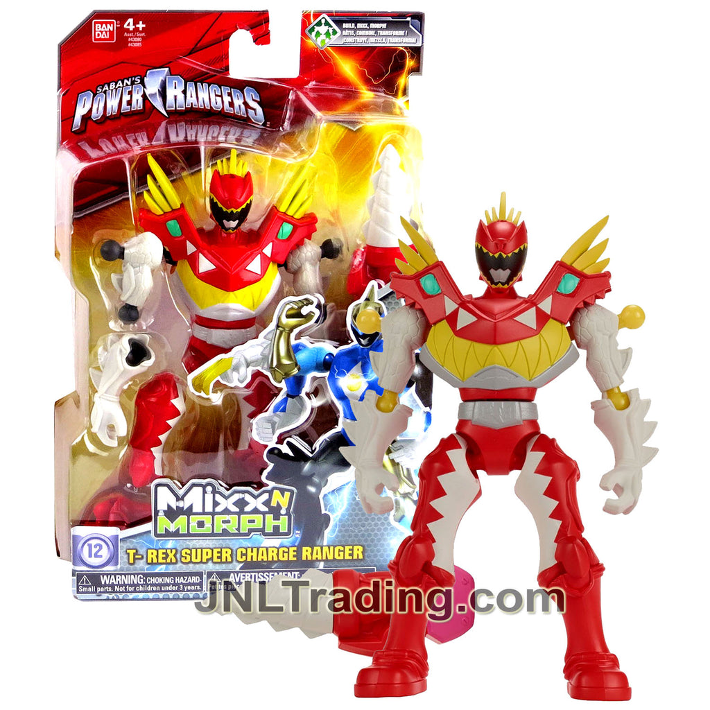 Year 2015 Saban's Power Rangers Mixx N Morph Series 7 Inch Tall Action ...