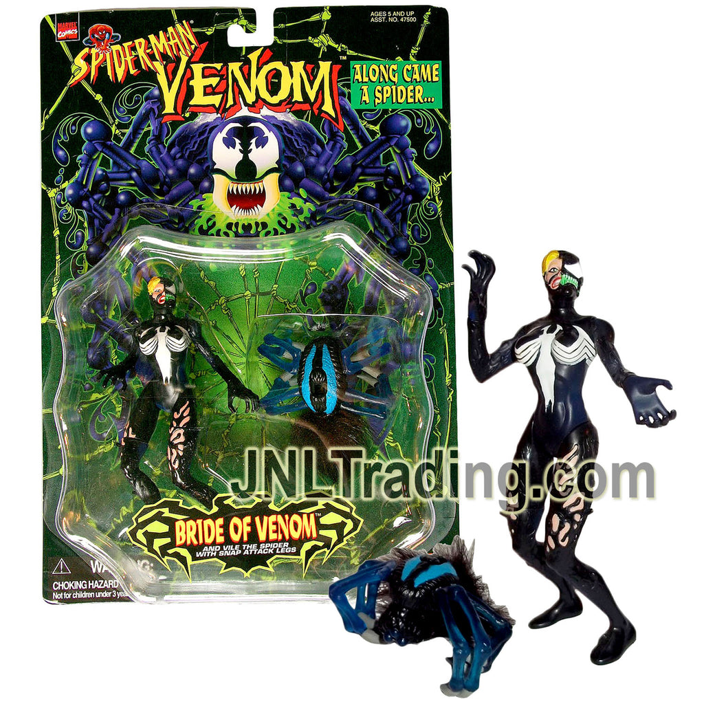 Year 1997 Marvel Comics Spider-Man Series 5.5 Inch Figure - BRIDE of V ...