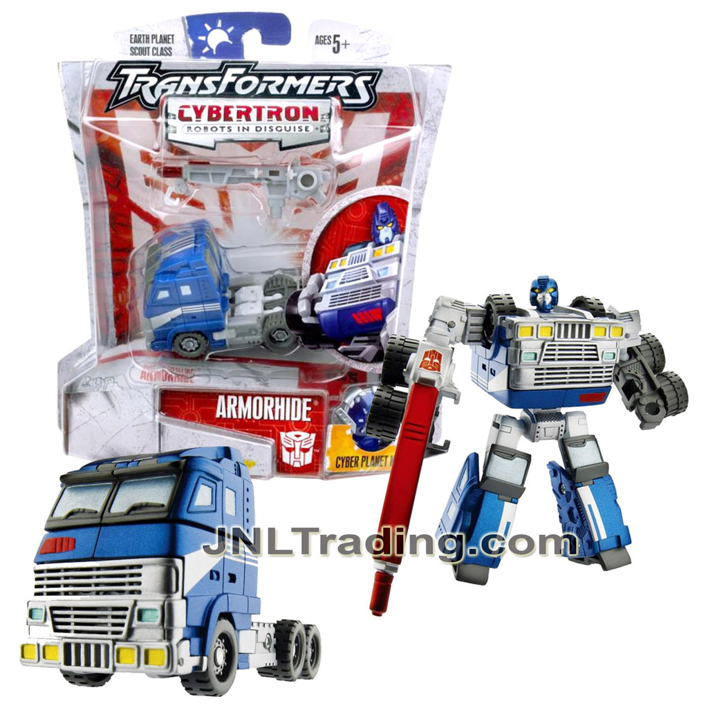 Year 2005 Transformers Cybertron Series Scout Class 4 Inch Tall Figure ...