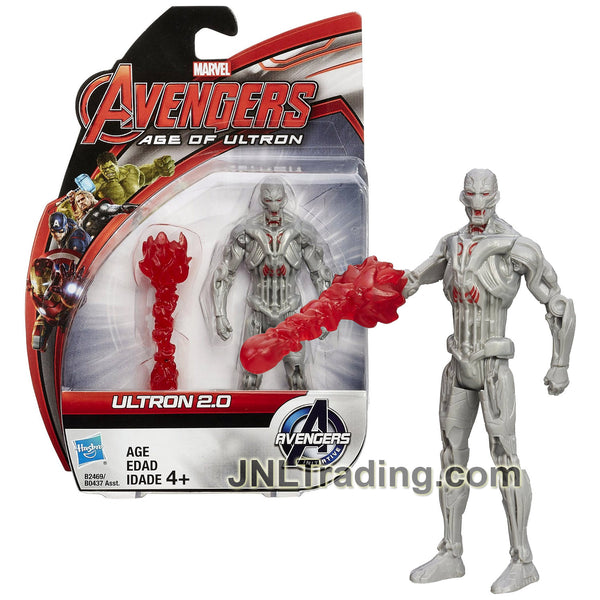 Year 2015 Marvel Avengers Age of Ultron Series 4 Inch Figure - ULTRON ...