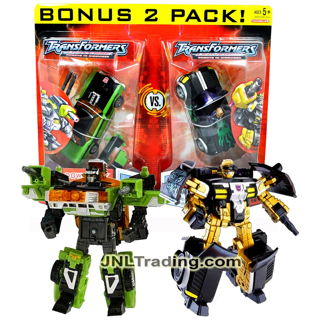 Year 2007 Transformer Universe Series 2 Pack Deluxe Class 6 Inch Figur ...