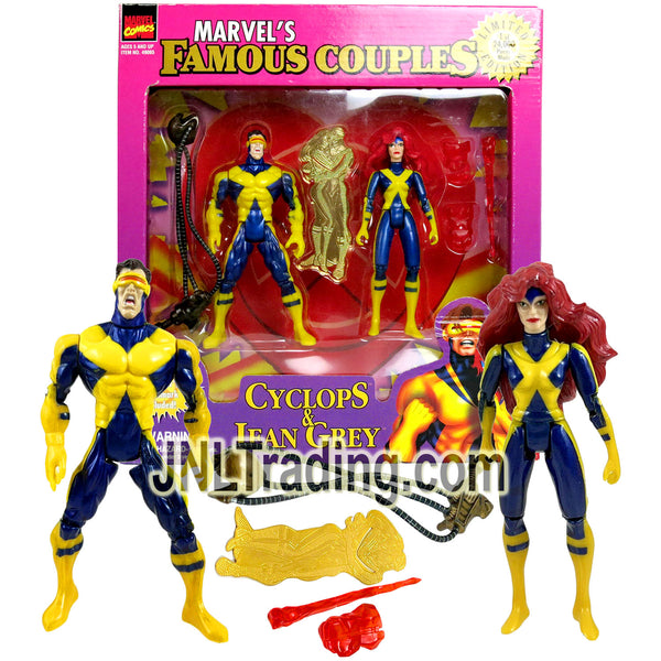 Year 1997 Marvel Comics Famous Couple Series Limited Edition 2 Pack 5 ...