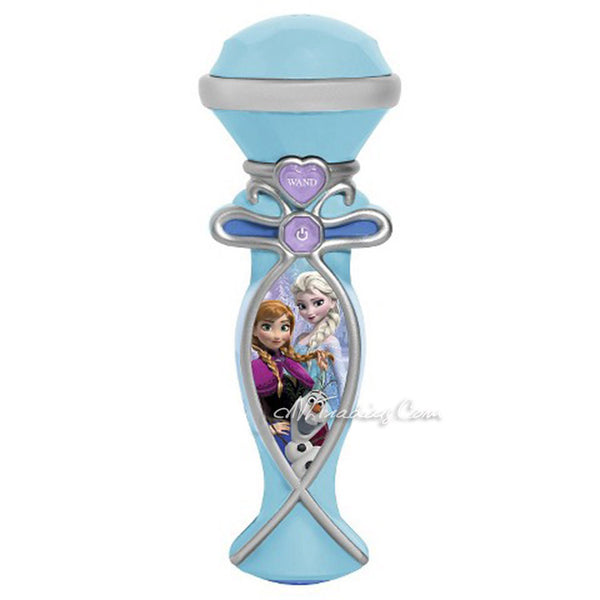 Disney Frozen Jewel Microphone w/ built-in speaker & Magic Wand Sound ...