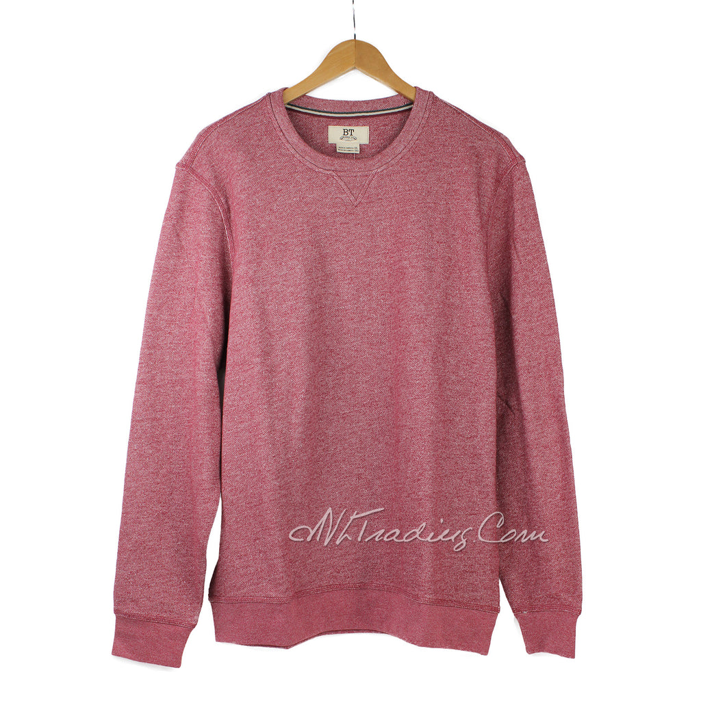 BT Supply Co. Men's Clothing Apparel Solid Color Crew Neck Pullover in – JNL Trading