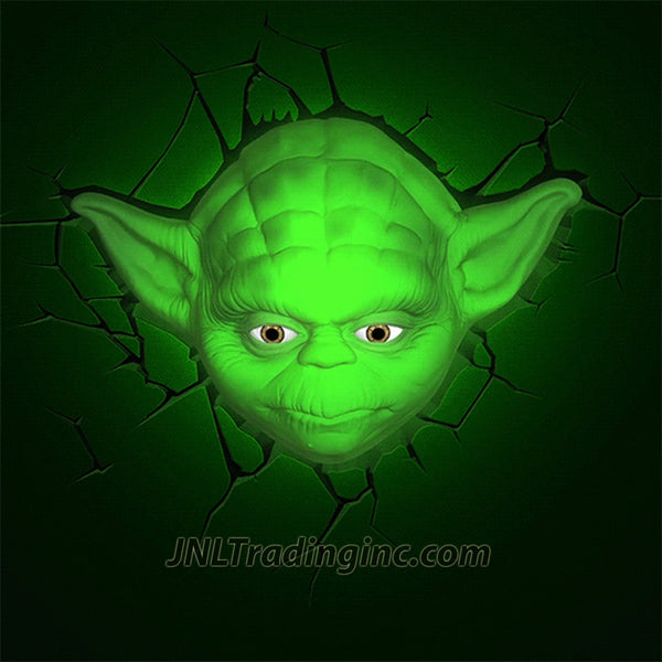 3DLightFX Star Wars Series Battery Operated 3D Deco Night Light : YODA ...