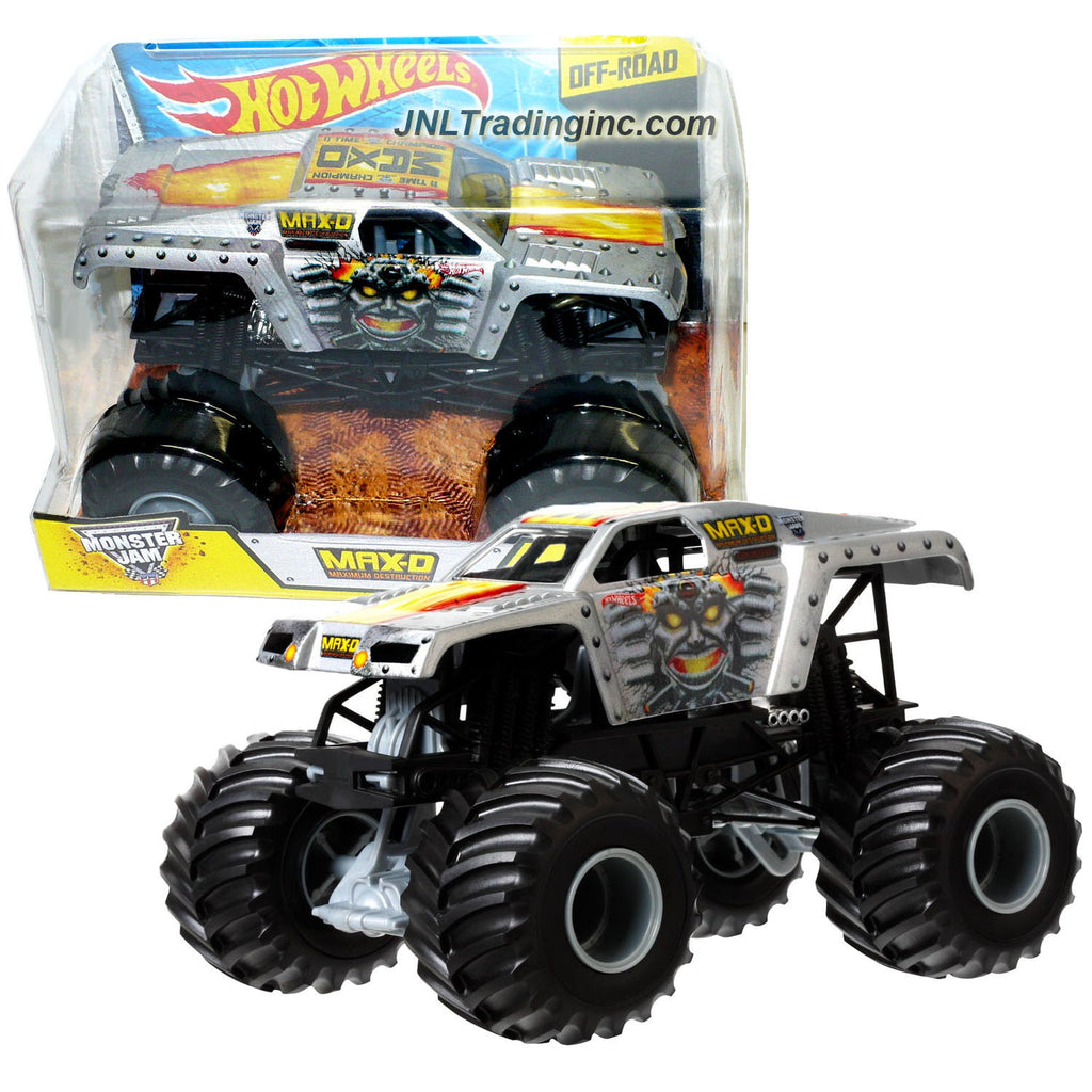 Hot Wheels Year 2014 Monster Jam 1:24 Scale Die Cast Metal Body Truck ...