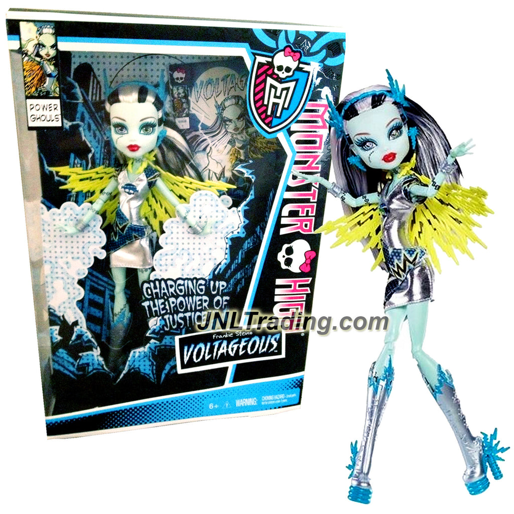 Year 2013 Monster High "Power Ghouls" Series 11 Inch Doll Set - Franki ...