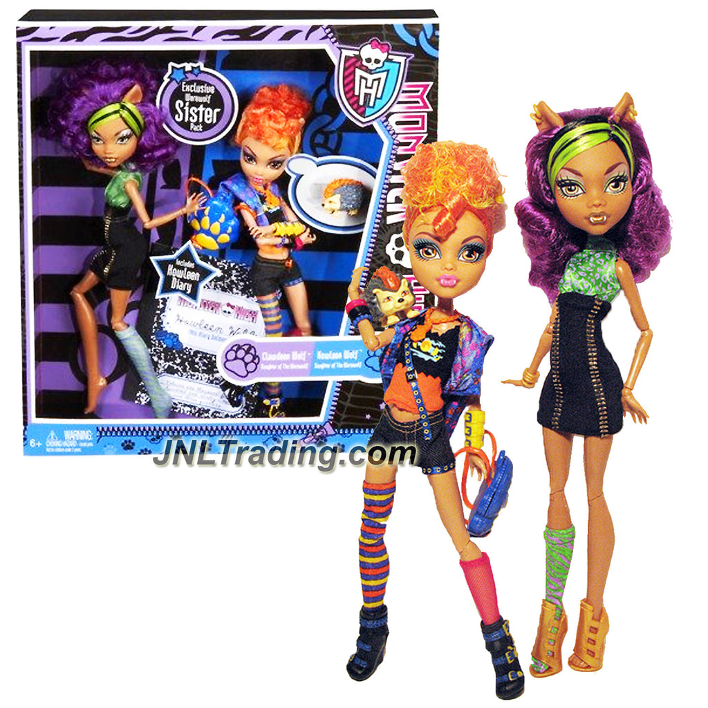 Year 2011 Monster High Diary Series 2 Pack 11 Inch Doll Set - Daughter ...