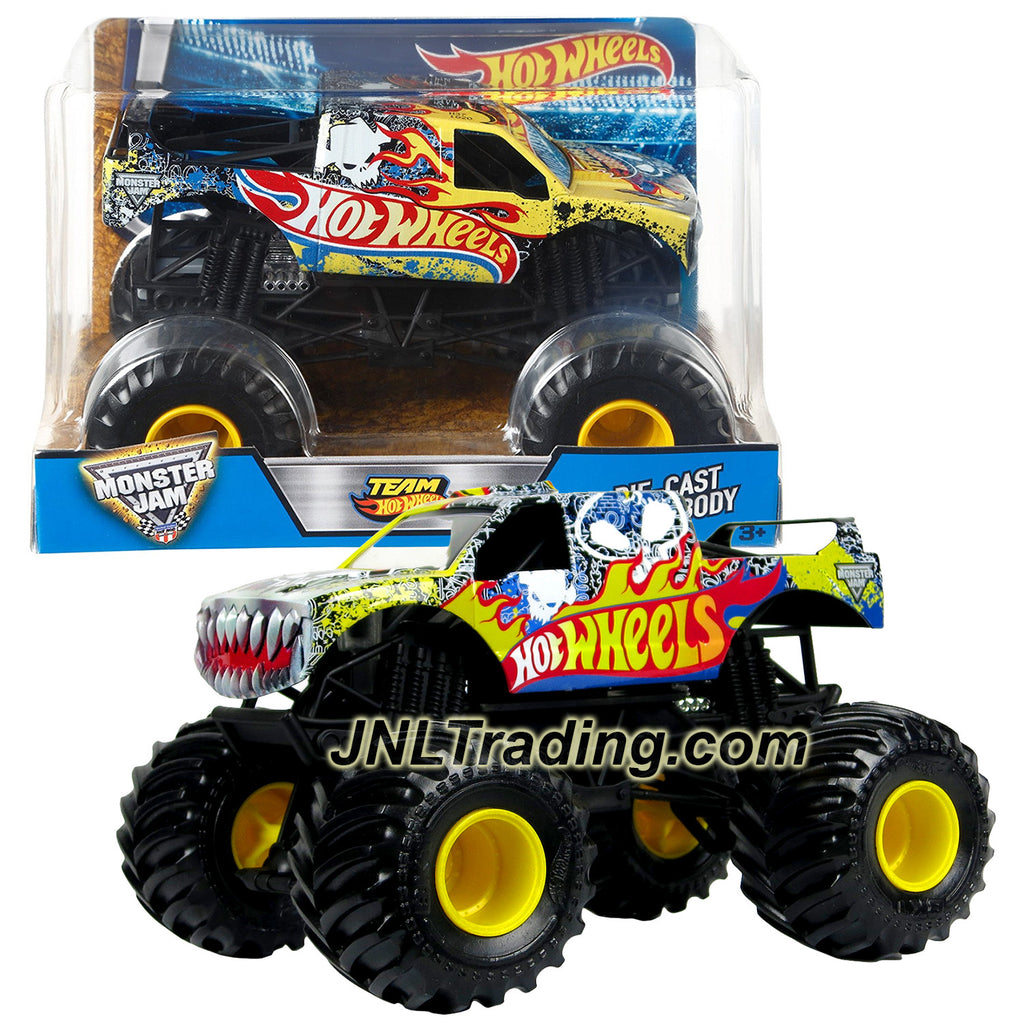 Hot Wheels Year 2016 Monster Jam 1:24 Scale Die Cast Truck - TEAM HOTW ...