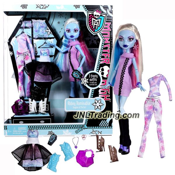 Mattel Year 2011 Monster High I Love Fashion 12 Inch Doll - Abbey Bomi ...