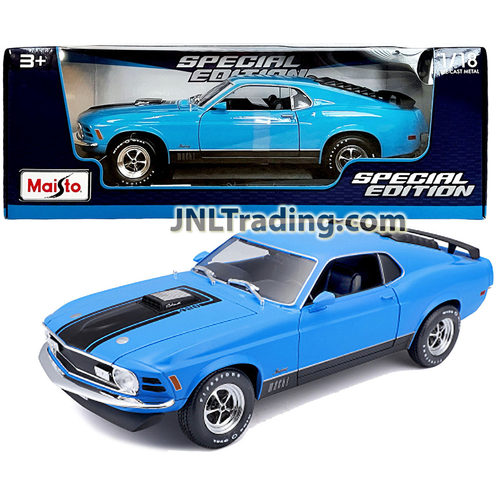 Maisto Special Edition Series 1:18 Scale Die Cast Car - Blue Muscle Co ...