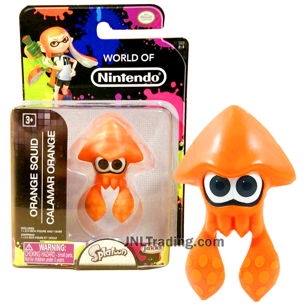 Year 2016 World of Nintendo Splatoon Series 2-1/2 Inch Tall Mini Figur ...
