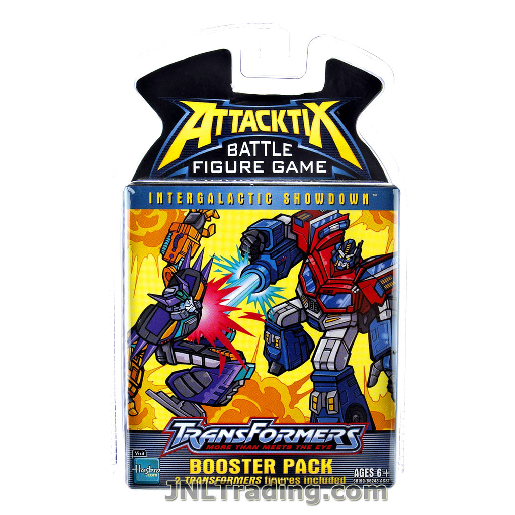 Year 2006 Attacktix Battle Figure Game Transformers Series Booster Pac ...