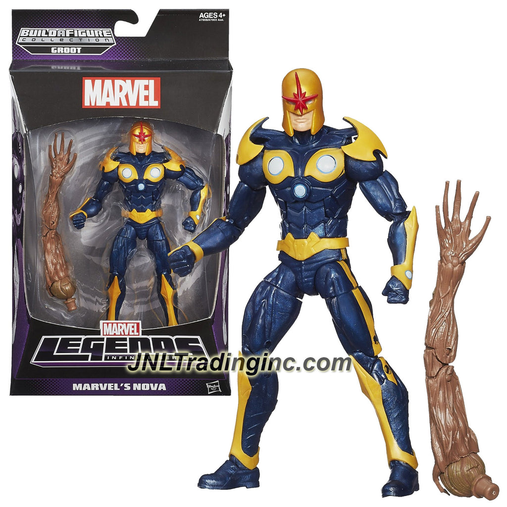 Hasbro Marvel Legends Infinite Series Build a Figure GROOT Series 7" T ...