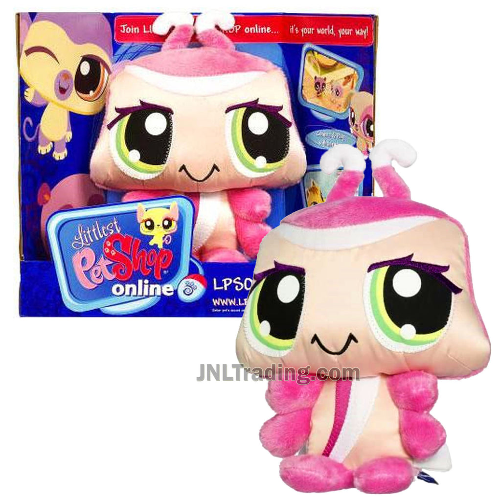 Year 2009 Littlest Pets Shop LPS 9 Inch Tall Plush Pet Figure - LADYBU ...