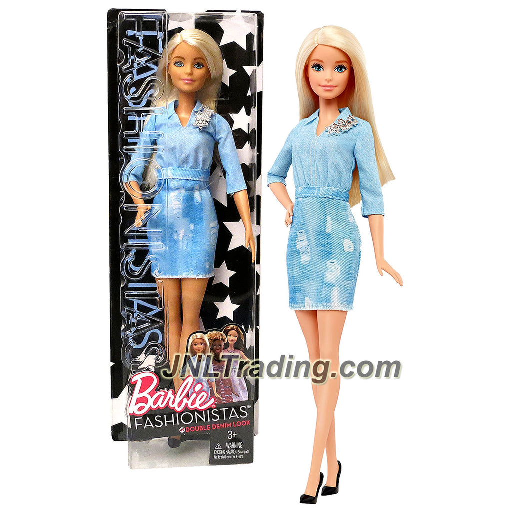 Mattel Year 2016 Barbie Fashionistas 12 Inch Doll - BARBIE (DVX71) in ...