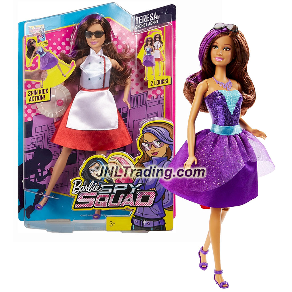 Year 2015 Barbie Spy Squad Series 12 Inch Doll - Secret Agent TERESA w ...