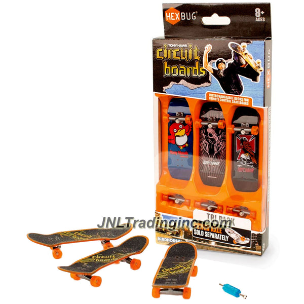 Hexbug Year 2014 Tony Hawk Circuit Boards 3 Pack Set - Red Hawk (001-B ...