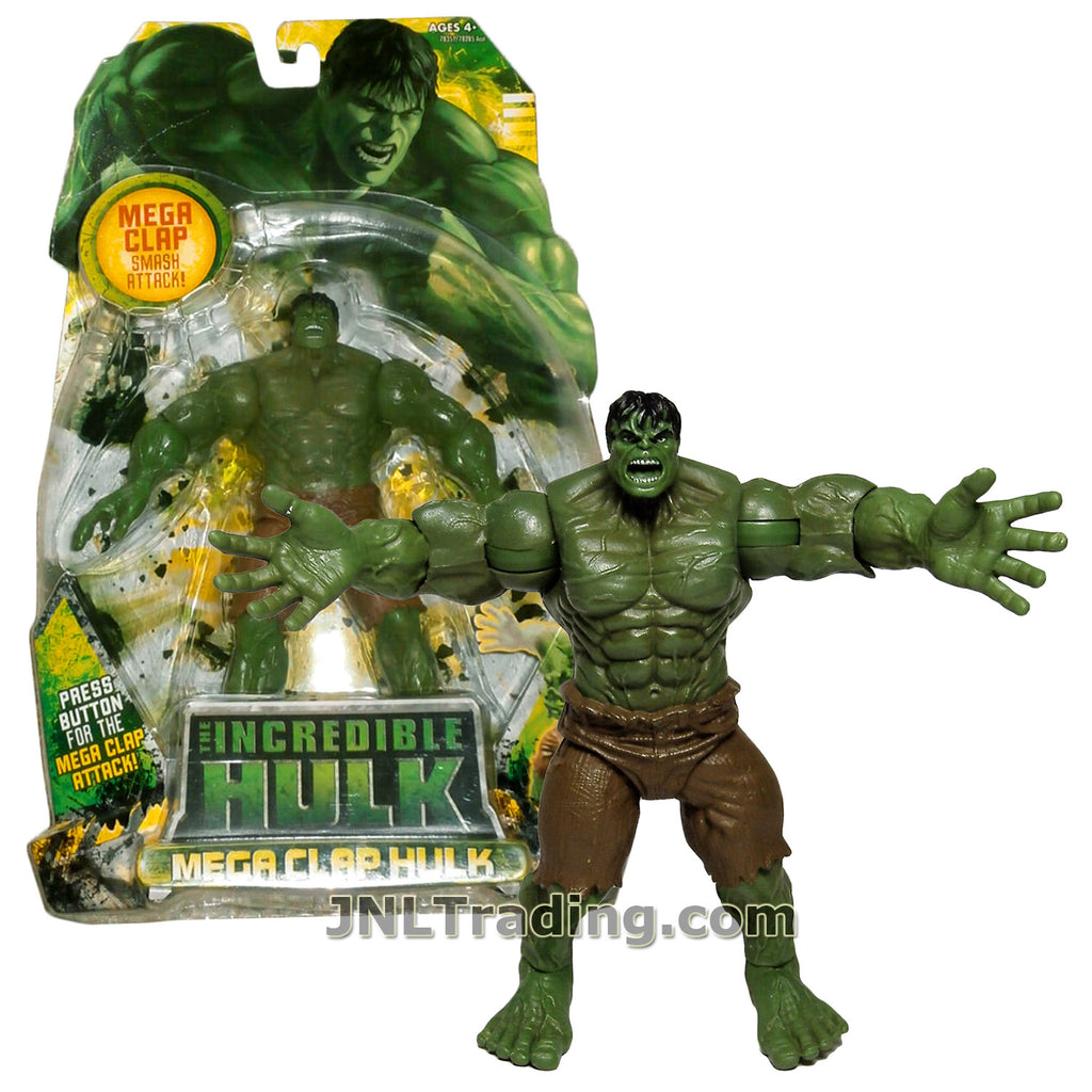 Year 2008 The Incredible Hulk Movie Series 6 Inch Figure - MEGA CLAP H ...