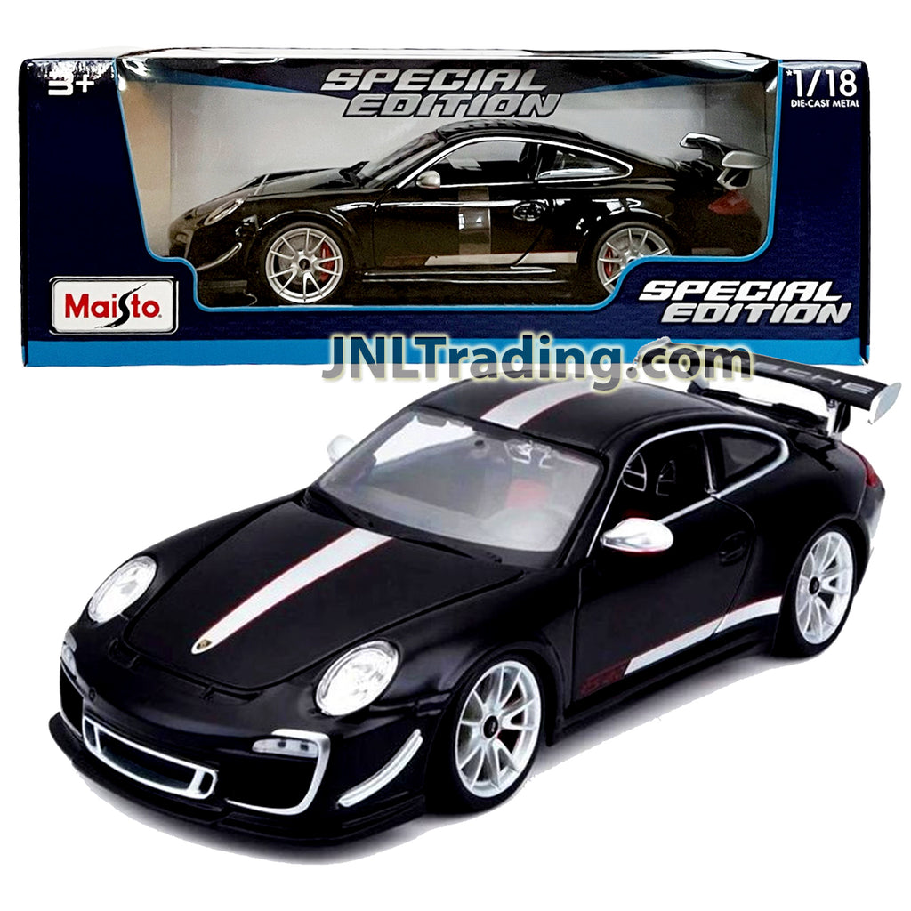 Maisto Special Edition Series 1:18 Scale Die Cast Car Set - Black Spor ...