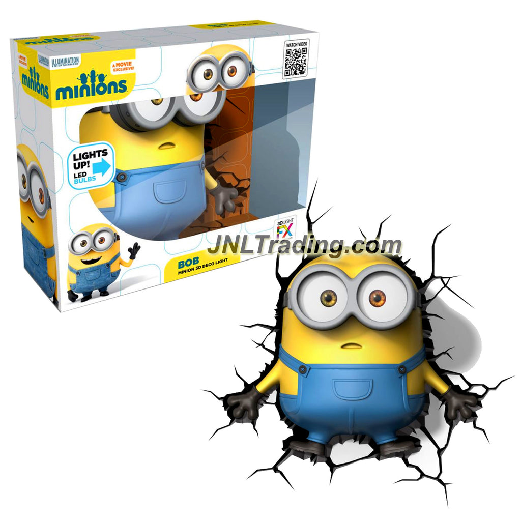 3DLightFX Minions Series Battery Operated 9 Inch Tall 3D Deco Night Li ...