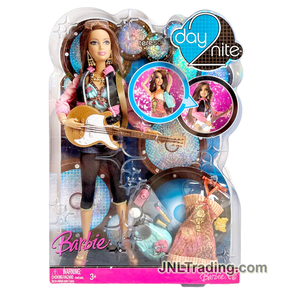 Year 2007 Barbie Day 2 Nite Series 12 Inch Doll - Hispanic Chic TERESA ...