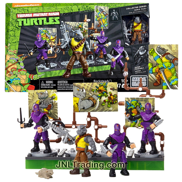 Year 2016 Mega Bloks Teenage Mutant Ninja Turtles TMNT Series Set #DMW ...