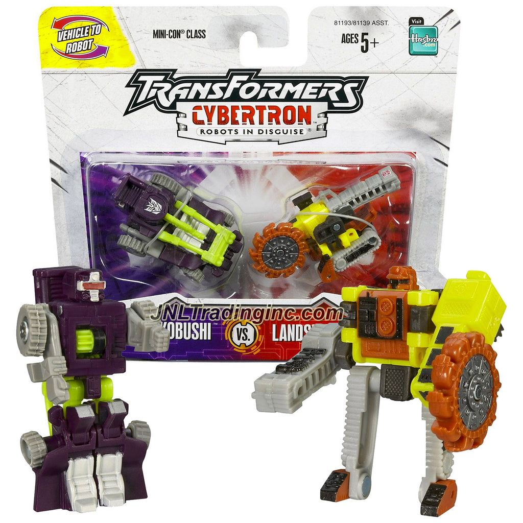 Hasbro Transformers Cybertron Series 2 Pack Mini-Con Class 2-1/2" Tall ...