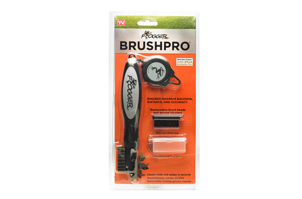 Frogger Brushpro Golf Club Cleaner Best 2008 PGA Ergonomic Brush Produ ...