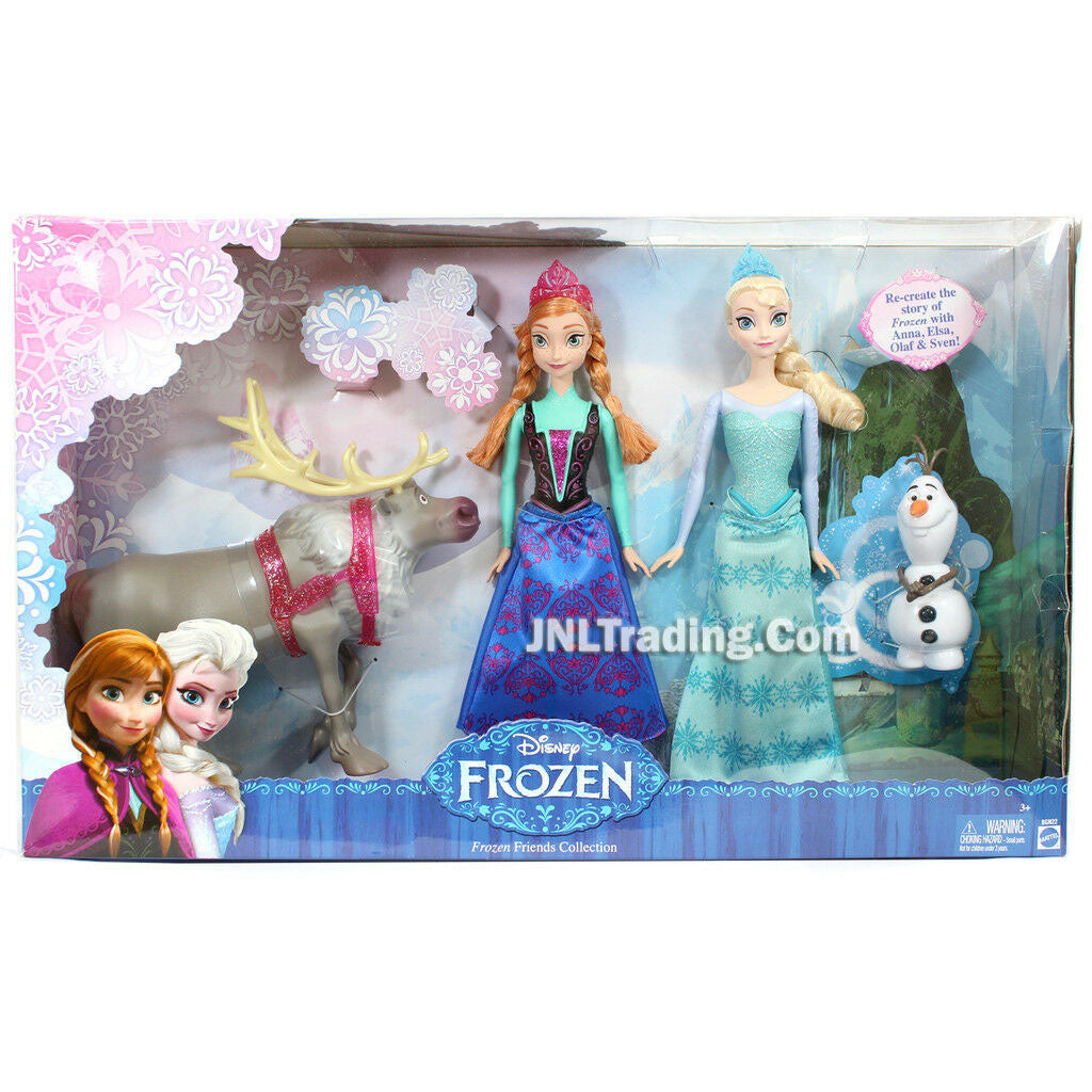 Disney Frozen Friend Collection Doll Anna Elsa Olaf Sven Exclusive 12 ...