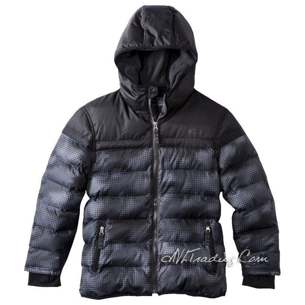 C9 Champion Boy Hooded Puffer Jacket Warm Winter Coat Hand warmer – JNL ...
