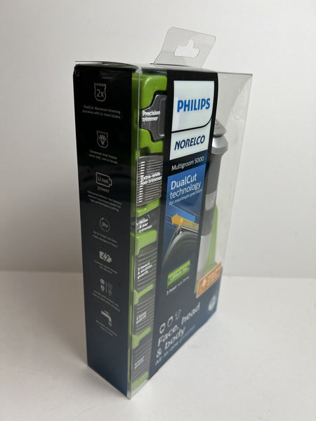 Philips Norelco Multigroom Series 5000 Dual Cut All-in One Trimmer 18 ...